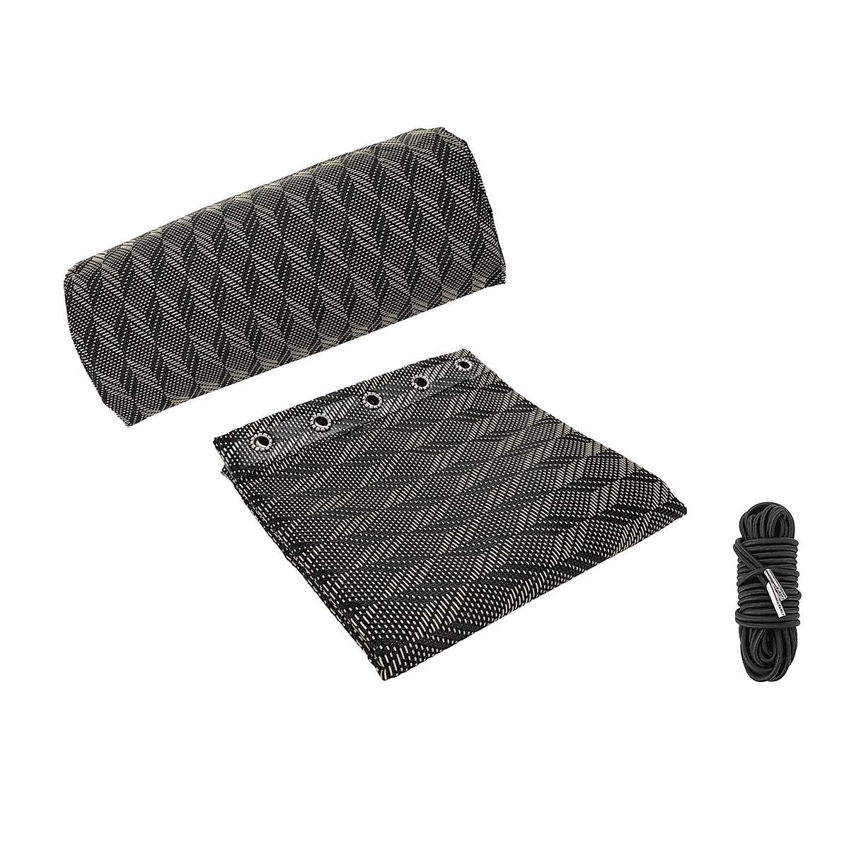 Semetall 1Set Replacement Fabric Cloth for Patio Chair,Zero Gravity Chair,63"*17",Black