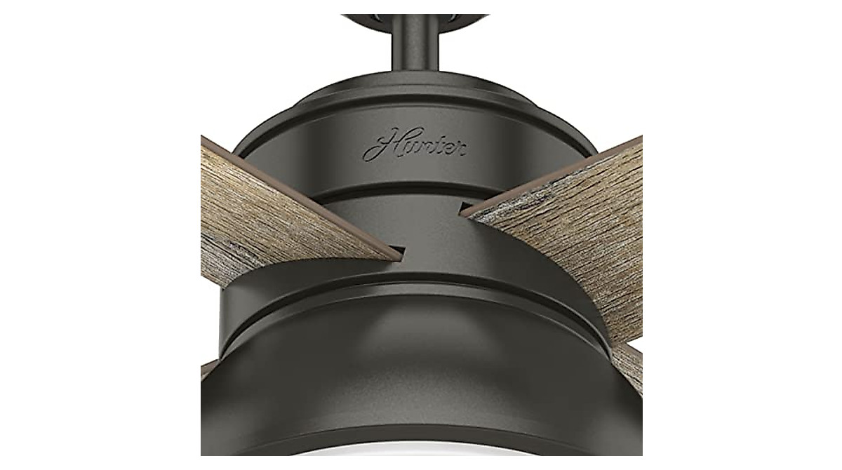 Hunter Loki Indoor Ceiling Fan with LED Light and Pull Chain Control