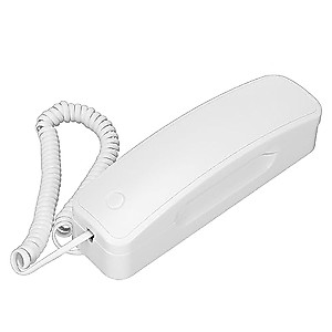 Modern Wall-Mounted Landline - Handset Corded Telephone for Home Business Hotel Guest Room - Easy Installation Wall-Mountable Corded