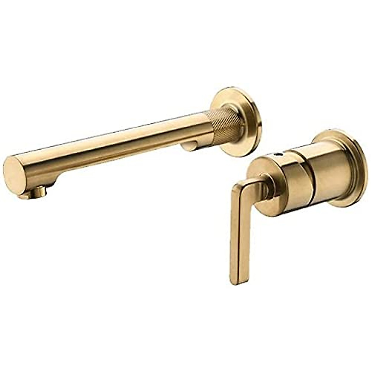 ZHANGYUEFEIFZ Bathroom Sink Faucet Sink Faucet Bathroom Vanity Faucet Solid Brass Sink Faucet Hot and Cold Single Handle countertop Toilet Crane Hot and Cold Faucet (Color : Brushed Gold)