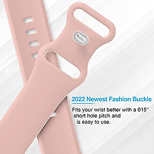 [7 Pack] Mage Plus Silicone Band Compatible with Apple Watch 38mm 40mm 41mm，Women and Men Sport Strap for iWatch Bands Series 8 7 SE 6 5 4 3 2 1-38mm/40mm/41mm