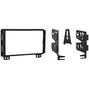 Metra Double DIN Installation Kit for Select Ford Vehicles 2001-up + Metra Wiring Harness for Select Ford Vehicles with Premium Sound and RCA