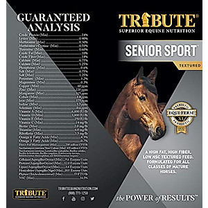Senior Sport Textured Feed for Horses
