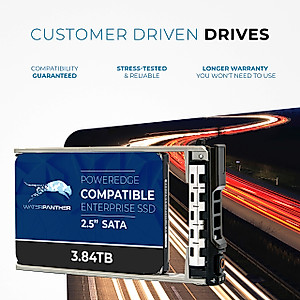 3.84TB SATA 6Gb/s 2.5" SSD for Dell PowerEdge Servers | Enterprise Drive in 13G Tray