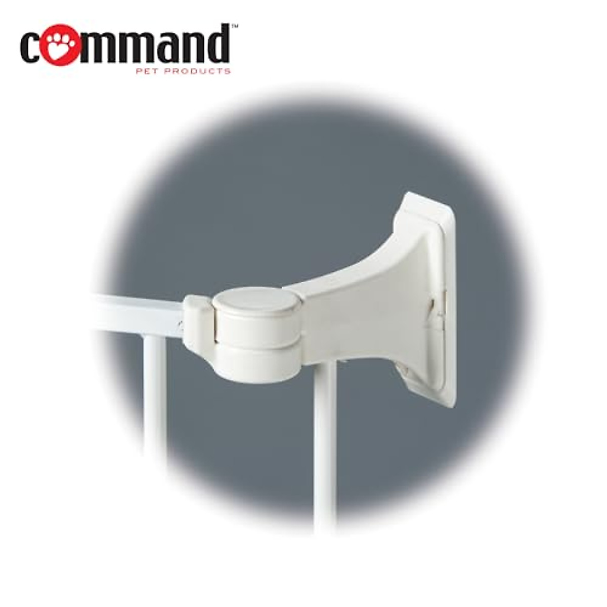 Command Pet Custom Fit Gate, 29.5", White (PG5300)
