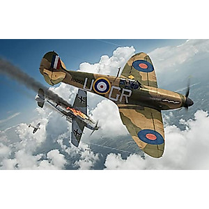Airfix A01071B Supermarine Spitfire Mkia 1:72 Model Building Kit (36 Piece), Multicolor