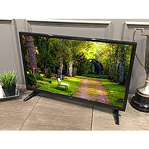FREE SIGNAL TV Transit 28" 12 Volt DC Powered LED Flat Screen HDTV for RV Camper and Mobile Use