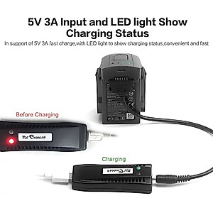 Portable Universal USB Charger Converter 5V 3A Fast Charging Drone Battery Charger