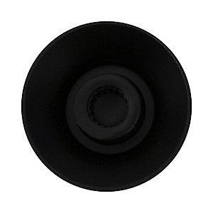 Yootones 6Pcs Speed Control Knobs Plastic Top Hat Style Knobs Compatible with Les Paul Electric Guitar Replacement (Black)