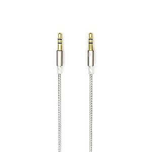 Sukira HiFi Cable with 4.4MM Balanced Male Compatible for Beyerdynamic T1 2nd / T5p Second Generation Headphones and Sony WM1A, NW-WM1Z, PHA-2A Silver Plated Audio Cable