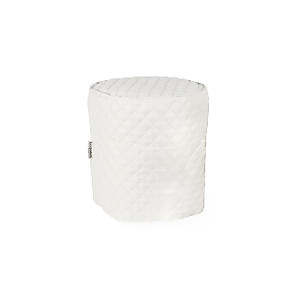 Covermates Keepsakes - Round Appliance Cover - Dust Protection - Stain Resistant - Washable - Appliance Cover-Cream