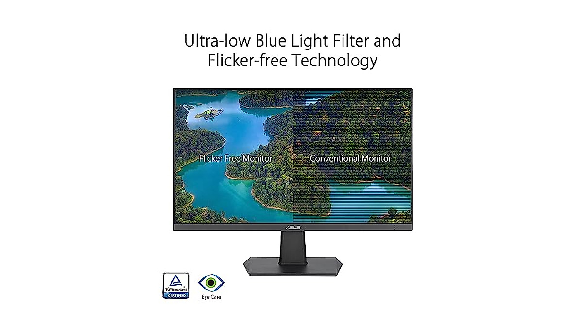 ASUS 27" Monitor - Full HD IPS, 100Hz & Flicker Free