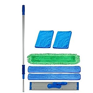 Real Clean 36 inch Commercial Microfiber Mop Kit