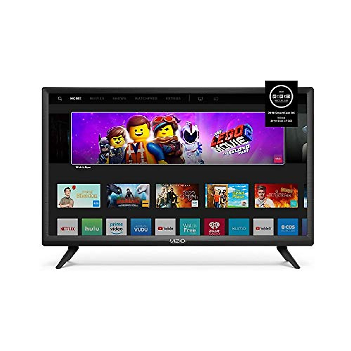 Vizio D32F-G D-Series 32-inch Class 1080p LED LCD Smart Full-Array LED LCD TV (2019 Model) (Renewed)