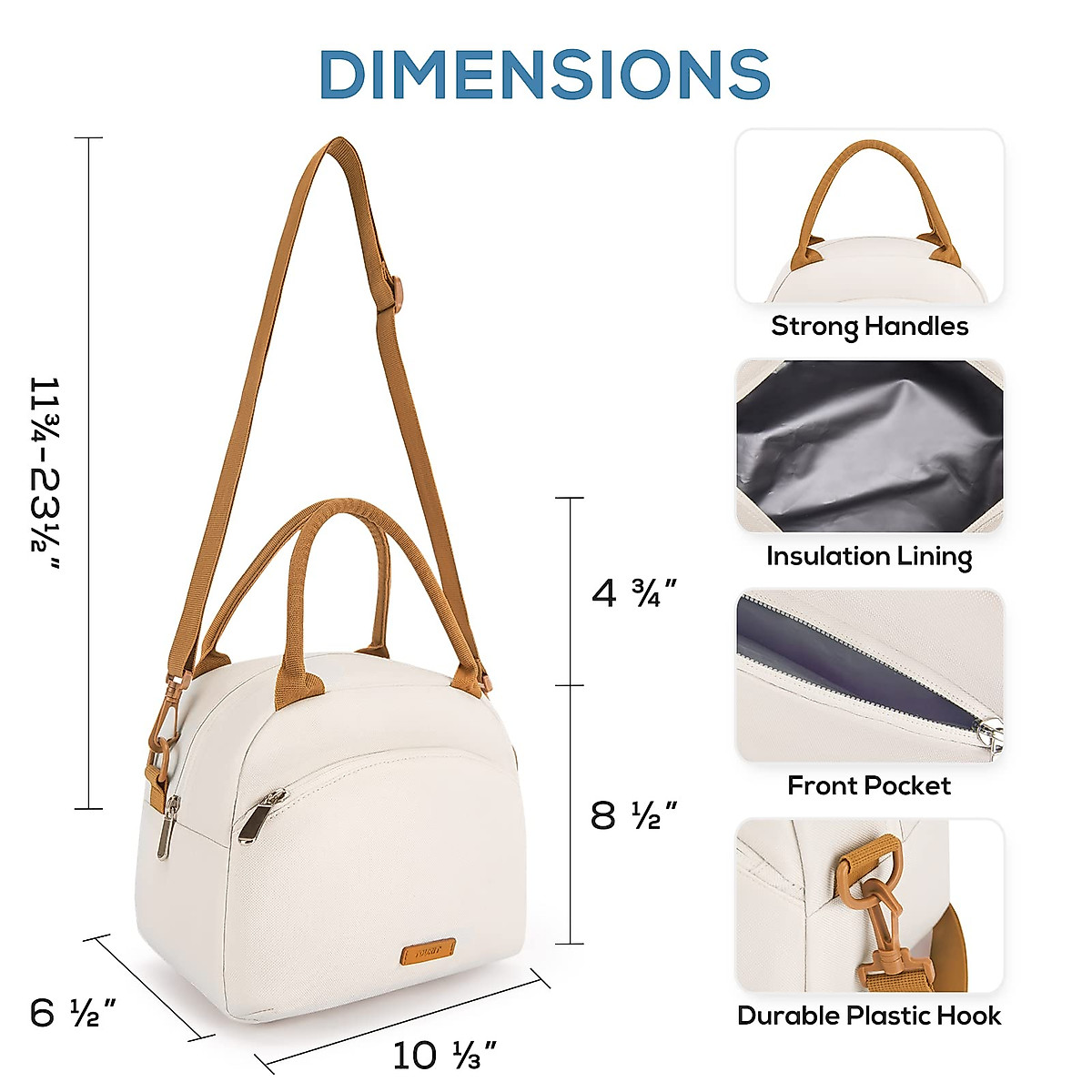 TOURIT Lunch Bags for Women Bargain Perfect Combination