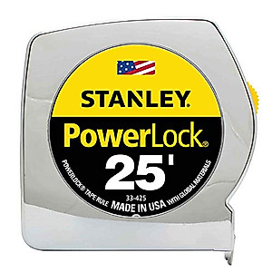 Stanley PowerLock Tape Measure (Carton of 4, 25-Foot)