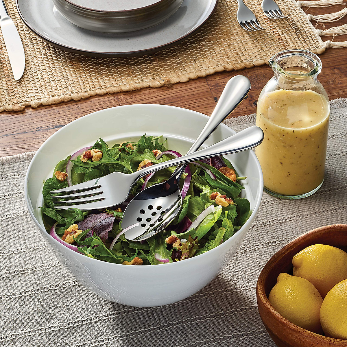 Tramontina Tableware Set Classic 45 PC Silver, 80322/003DS