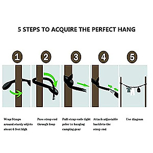 19-Ring Travel Hanger Clothesline,Outdoor Camping Lanyard Hanger Strap,20ft Clothesline with 8pcs Carabiner,4 Hooks,1 Storage Pouch for Travel Hiking Picnic Camper Family RV