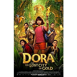 DORA AND THE LOST CITY OF GOLD (2019) Original Authentic Movie Poster 27x40 - Double-Sided - Danny Trejo - Benicio Del Toro