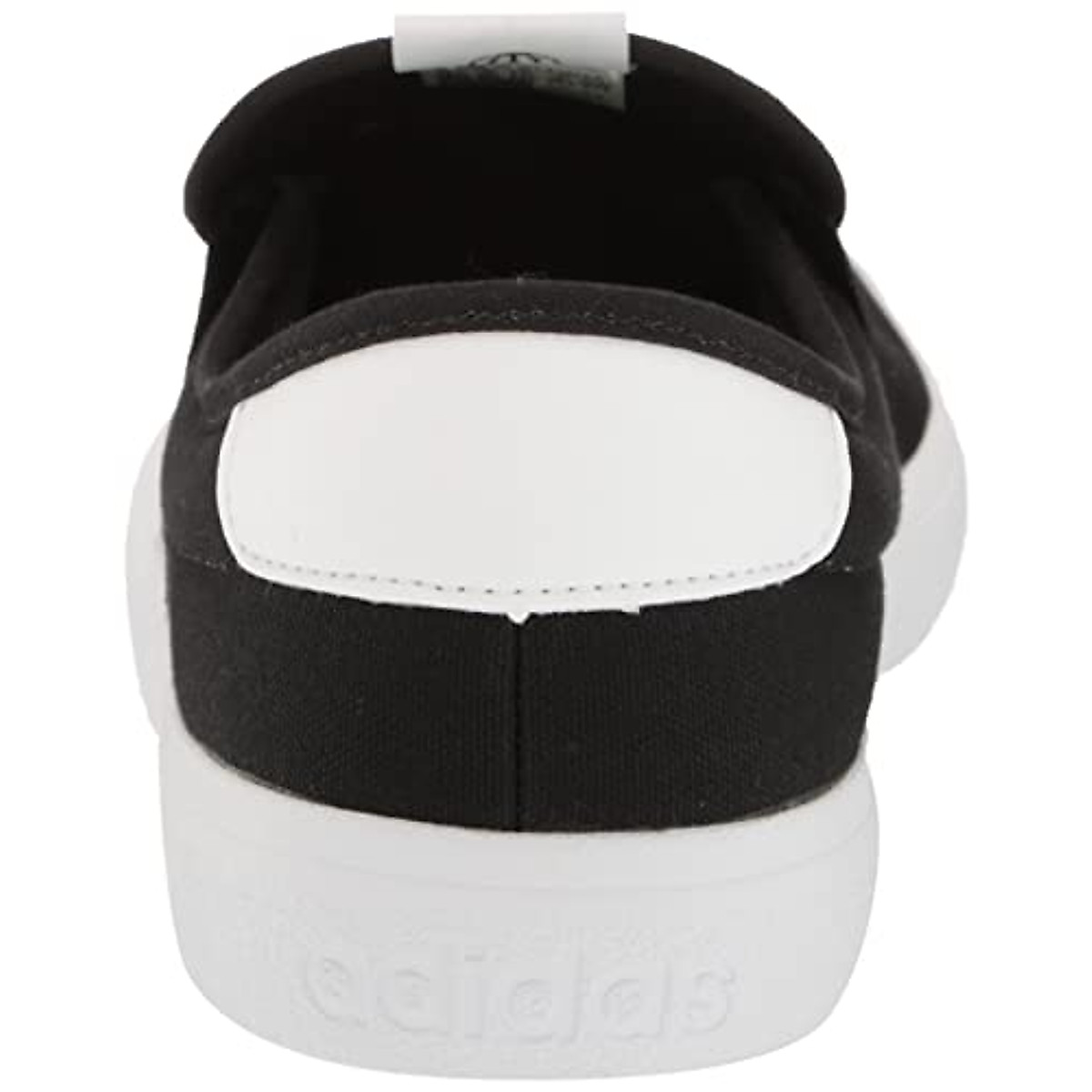 adidas Unisex Vulcraid3r Slip on Running Shoe, Core Black/Core Black/White, 10 US Men