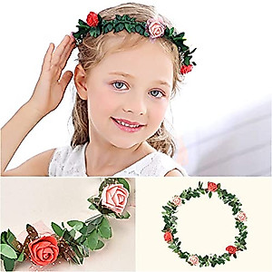 SPOKKI 4 PCS Baby Monthly Milestone Blanket, 51"x40" Premium Fleece Floral Memory Blankets kit for Newborn Girls Boys Photography Props and Mom Nursery Shower Gift (Pink)