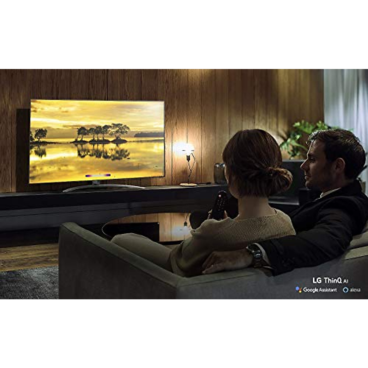 LG Nano 9 Series 65” Alexa built-in 4k Smart TV (3840 x 2160), 120Hz Refresh Rate, AI-Powered 4K, Dolby Vision (65SM9000PUA, 2019)