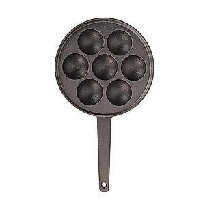 Takoyaki Grill Pan, 7 Holes Nonstick Takoyaki Grill Pan for Restaurant for Kitchen