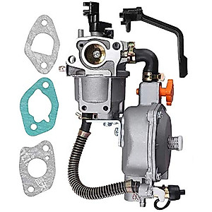 BMotorParts Nature Gas Propane Carburetor Conversion Kit for Pulsar PG3500M 3000 3500 Watts Gas Generator
