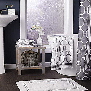 Vern Yip by SKL Home Lithgow 2-Piece Hand Towel Set, Gray