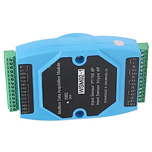 Temperature Data Loggers, Moubus Temperature Data Acquisition Module Compatible with 4-Channel PT100 and 4 Ktype Thermocouple for Industry