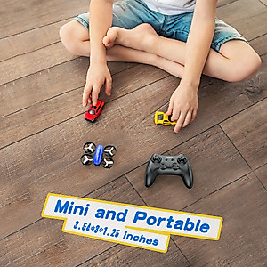 TOMZON A23 Mini Drone for Kids and Beginners, RC Toy Drone with Throw to Go, Easy to Learn, Auto-rotation, 3D Flips, Circle Fly, Headless Mode, 2 Batteries, Gift for Boys and Girls, Blue