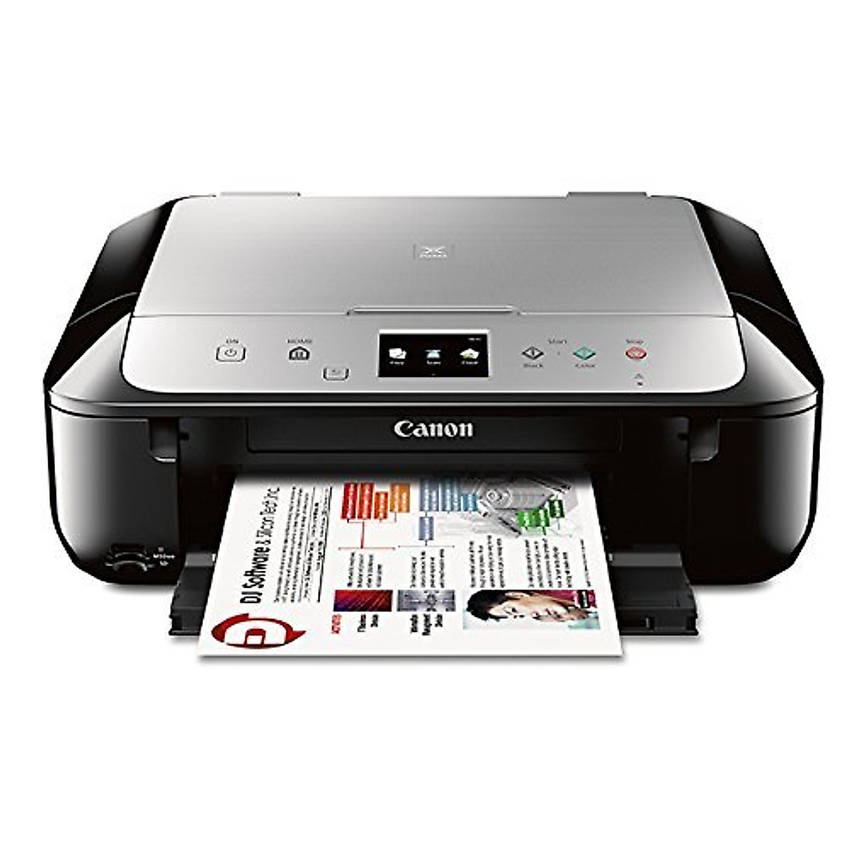 Canon MG6821 Wireless All-in-One Printer with Scanner and Copier: Mobile and Tablet Printing with Airprint™ and Google Cloud Print Compatible