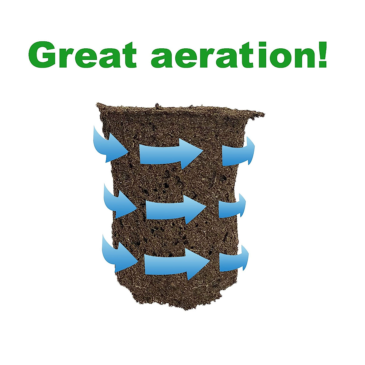 Viagrow VSSP100 Super, 100 Organic Plugs Seed, 100-Pack, Plant Starters