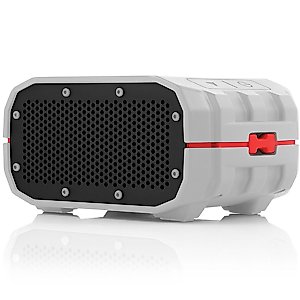 Braven BRV-1 Portable Waterproof Bluetooth Speaker (Grey/Red)