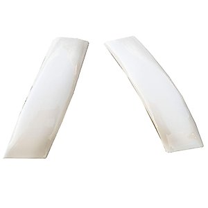 ADVANCE IGNITION Upgradedd Roof Molding Compatible with Ford White 99-07 F-250 F-350 F-450 F-550 Super Duty (Regular Cab & Crew Cab) Left Driver LH and Right Passenge RH YO Oxford Set 2PCS 99-07