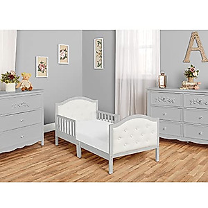 Dream On Me Zinnia Toddler Bed in Grey