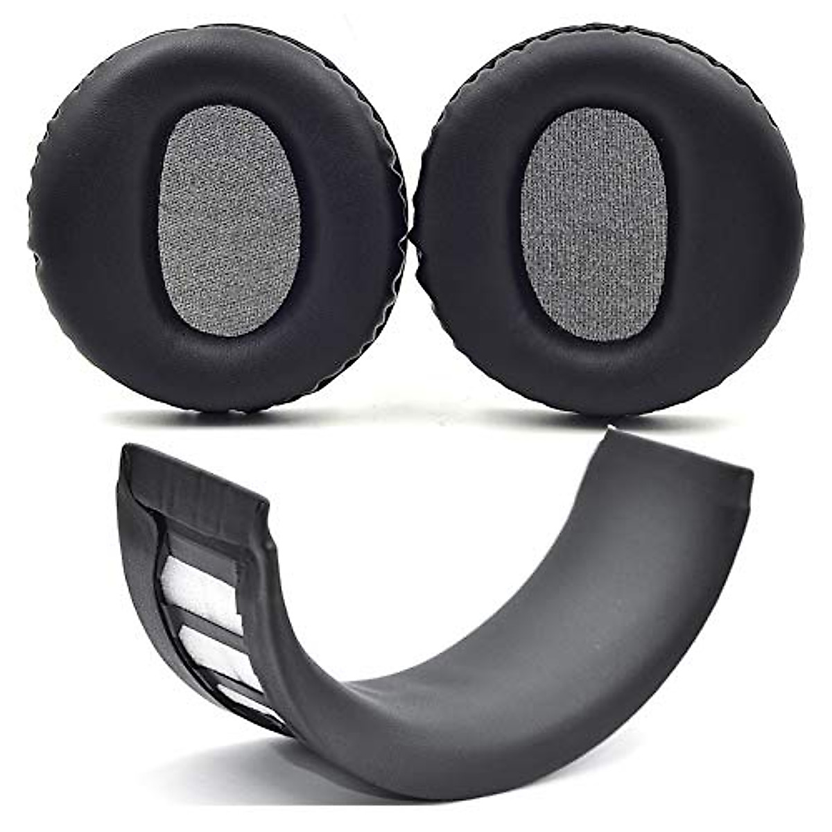Defean Earpad Repair Parts Suit Replacement Ear Pad and Headband Pad Compatible with Sony PS3 PS4 Wireless Stereo Headset CECHYA-0080 Headphones