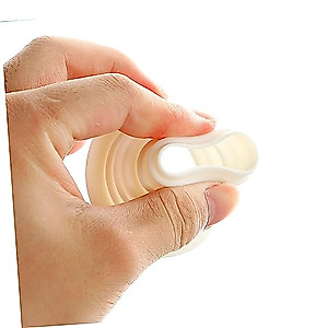 NULYLU 12pcs Kitchen Accessories Sink Hose Sink Plug Sewer Pipe Sealing Plug Hose Plug Bathtub Stopper for Bathroom Washing Machine Strainer Cover Waste Sealing Ring White