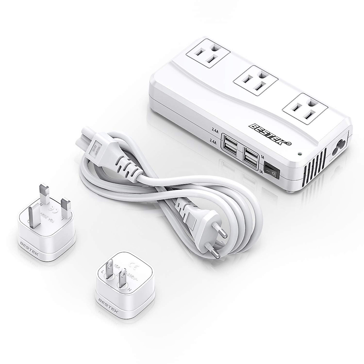 BESTEK Universal Travel Adapter 220V to 110V