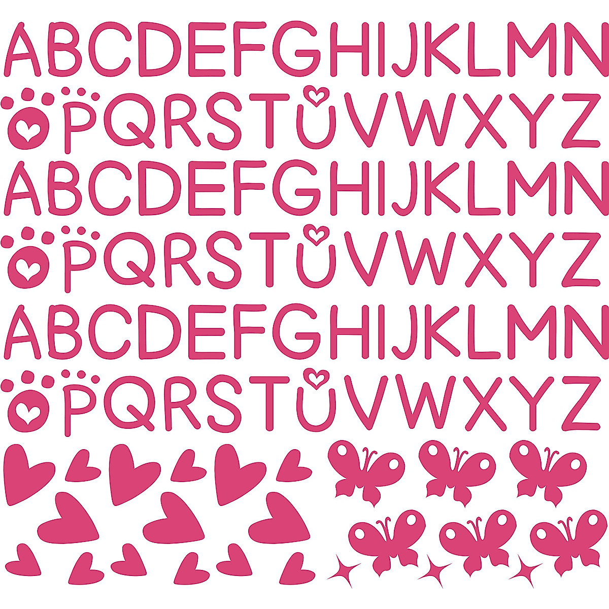 Badger Basket Toy Doll Bunk Bed with Trundle, Ladder, and Personalization Kit for 22 inch Dolls - White/Pink