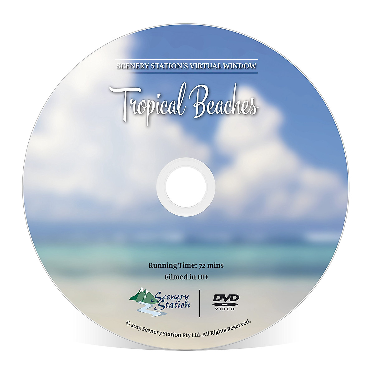 Nature DVD - Tropical Beaches - with Coral Sands and Relaxing Waves