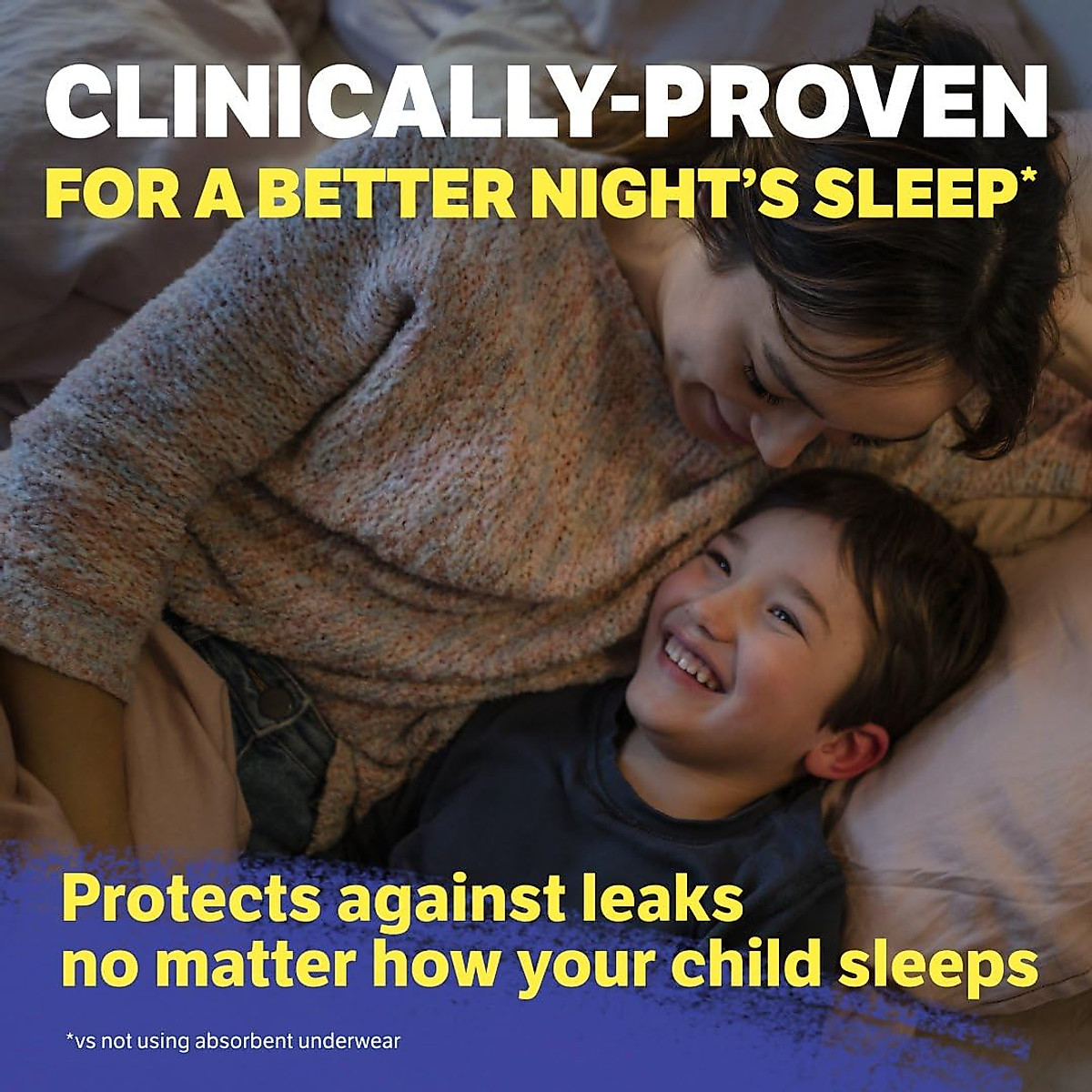 Goodnites Boys' Nighttime Bedwetting Underwear, Size Extra Small (28-43 lbs), 15 Ct, Packaging May Vary