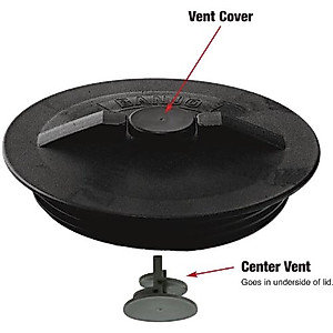 Banjo TLVA10 10" Vented Tank Lid & Ring Assembly (New Style)