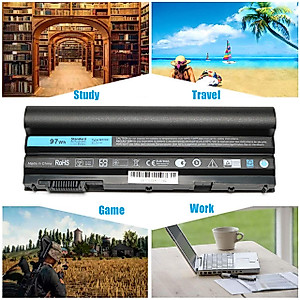 SOLICE 97WH M5Y0X Laptop Battery for Dell Latitude E6420 E6430 P25G001 E6520 P14F001 E6530 E5420 E5520 E5430 E5530 P28G-001 E6440 E6540 0 P299 F001 Vostro 3460 3560 Precision M2800 N3X1D T54FJ