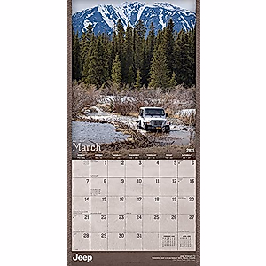 Jeep 2021 Calendar