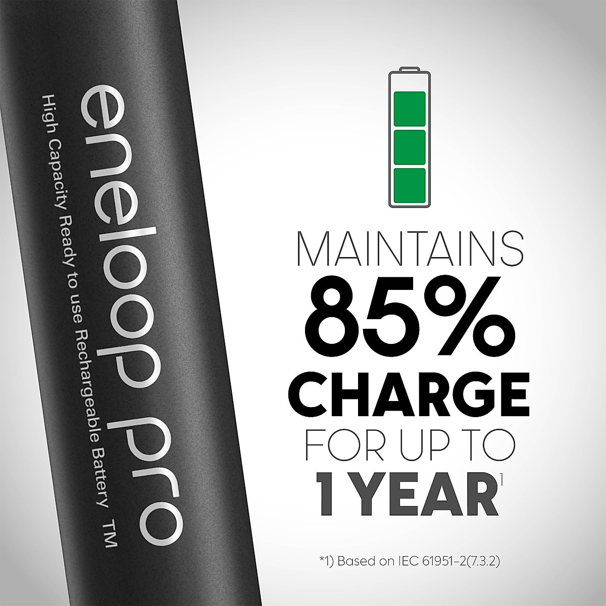 Eneloop Panasonic BK-3HCCA16FA pro AA High Capacity Ni-MH Pre-Charged Rechargeable Batteries, 16-Battery Pack