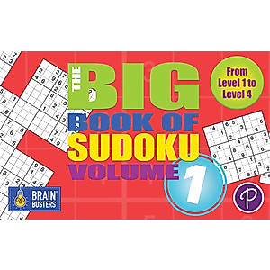 Big Book of Sudoku: Over 500 Puzzles & Solutions, Easy to Hard Puzzles for Adults (Brain Busters)