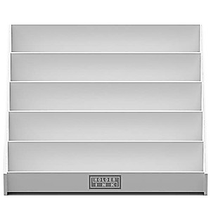 Holder Ink acrylic display stand organizer for tattoo inks, nail polish bottles and other beauty essentials that keeps them organized, secured and ready to use.