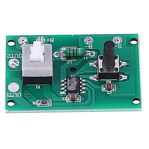 2Pcs Solar Lamp String Controller Module, Solar Lamp Controller Circuit Board with 8 Kinds Light Mode and Switch 1.2V 100mA