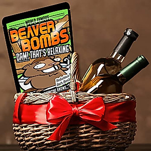 Beaver Bombs Pink Bath Balls Funny Beaver Gags for Friends Stocking Stuffers for Men Crazy White Elephant Ideas Dirty Santa Pink Bath Bombs XL Bath Fizzers for Adults Weird Novelty Bath Products